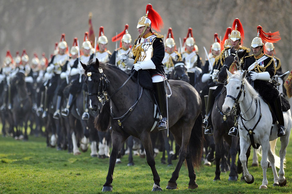 IN PICTURES: Household Cavalry fit for 2012 ceremonial duties - GOV.UK
