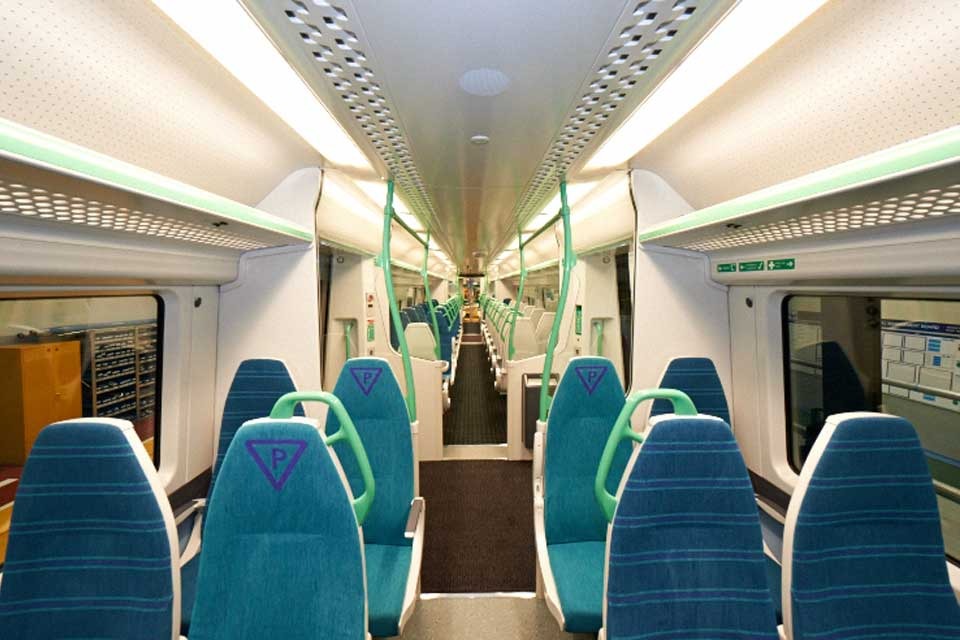 Commuters to benefit from state-of-the-art electric trains - GOV.UK