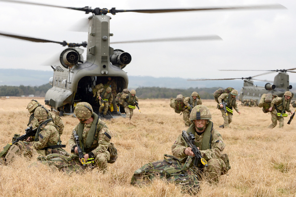 Huge military exercise underway - GOV.UK