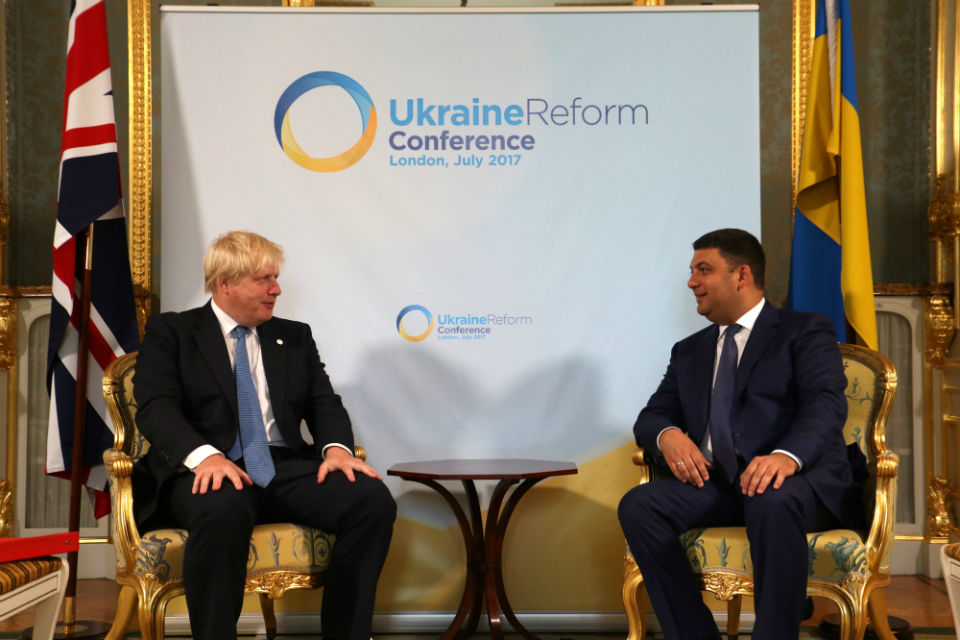 UK and Ukraine co-host international conference to support a prosperous ...