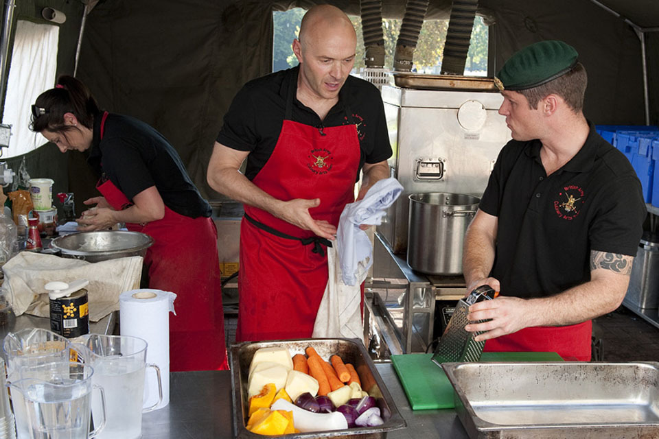 Knives are out at Military's biggest food fight - GOV.UK