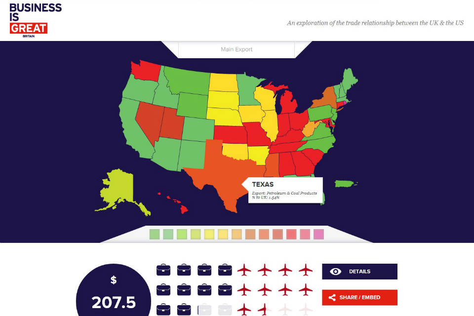 British embassy showcases UK-US trade relationship with new interactive ...