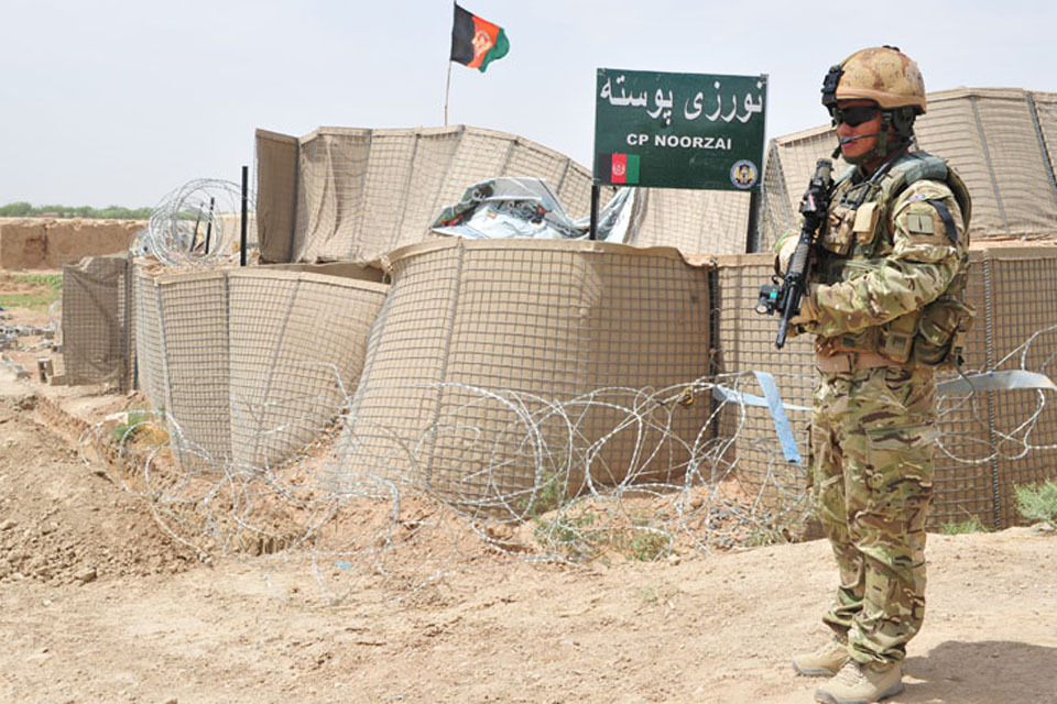 MOD personnel move Afghan Police development forward - GOV.UK