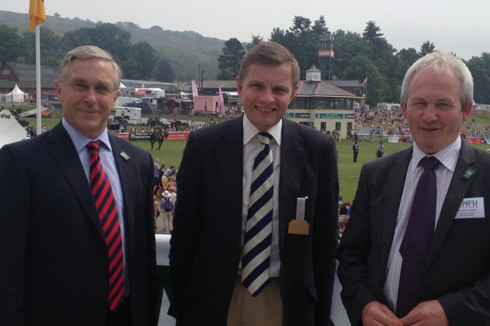 Royal Welsh Show a ‘pinnacle event’ for rural communities - GOV.UK