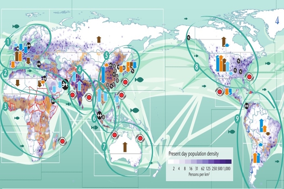 Map Reveals Worldwide Impacts of Climate Change - GOV.UK