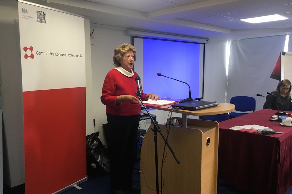Baroness Anelay’s speech at the Polish Social and Cultural Association ...