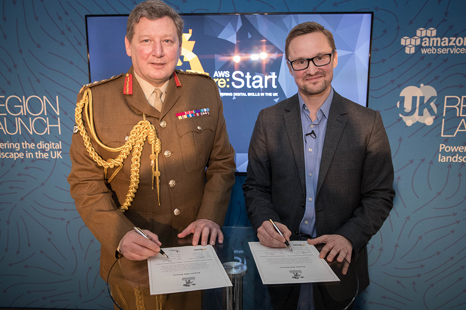 Covenant means coding careers for military community as Amazon Web ...