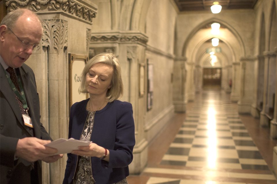 Justice Secretary visits frontline staff delivering key court reform ...