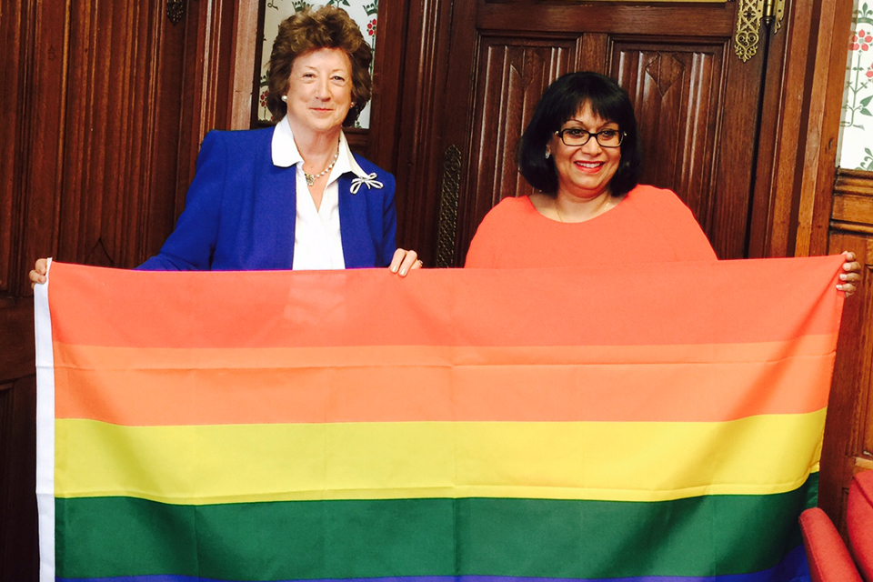 DFID flies the rainbow flag - GOV.UK