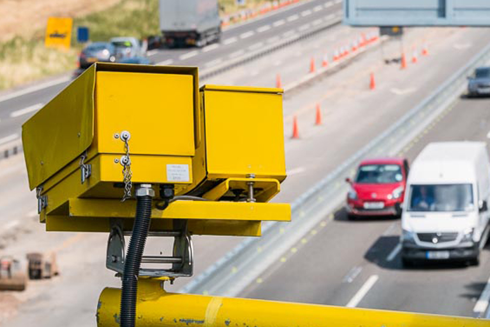 End of the road for grey speed cameras - GOV.UK