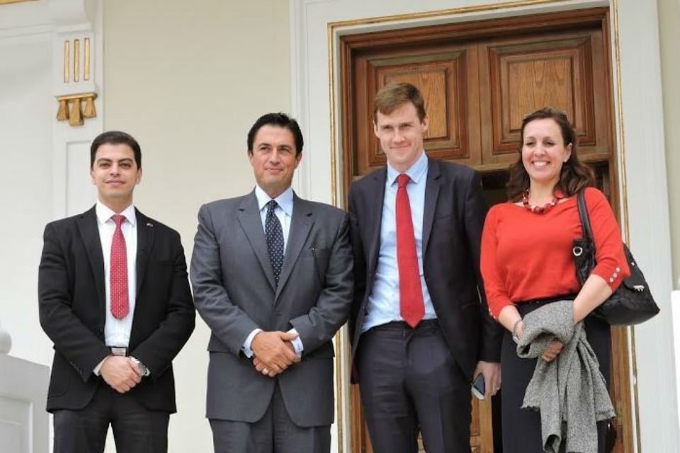 Ambassador John Casson visits Alexandria to discuss follow up to the ...