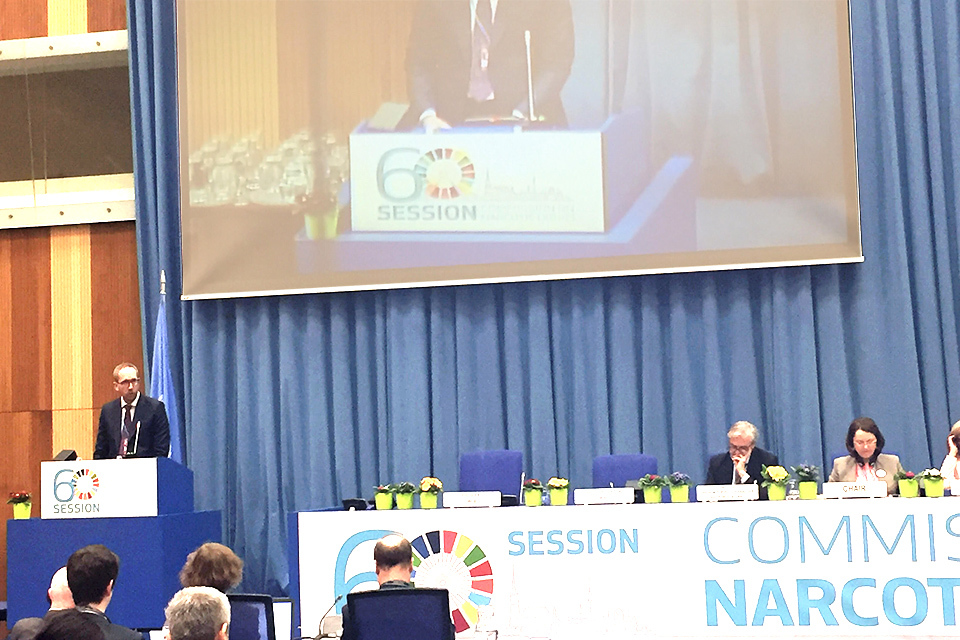 UK National Statement to the 60th UN Commission on Narcotic Drugs - GOV.UK