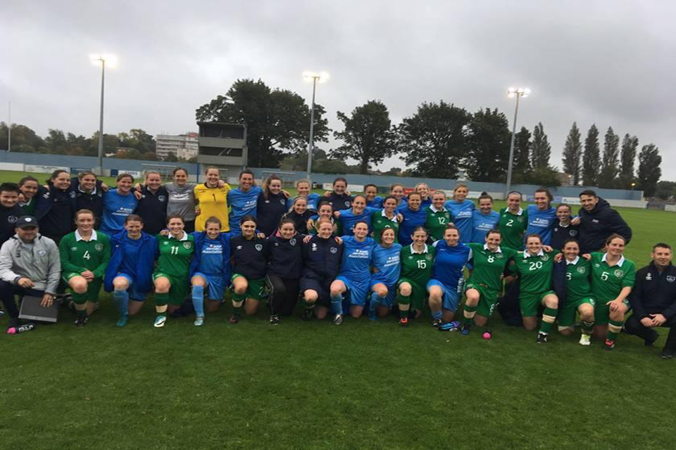 RAF football team play Irish Defence Forces - GOV.UK