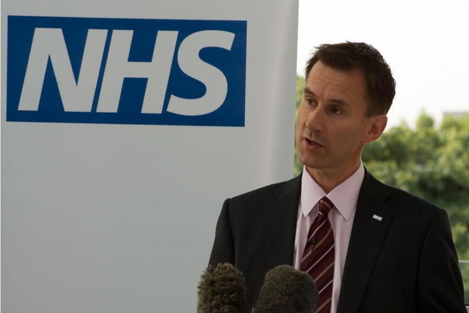 Jeremy Hunt celebrates 65 years of the NHS - GOV.UK