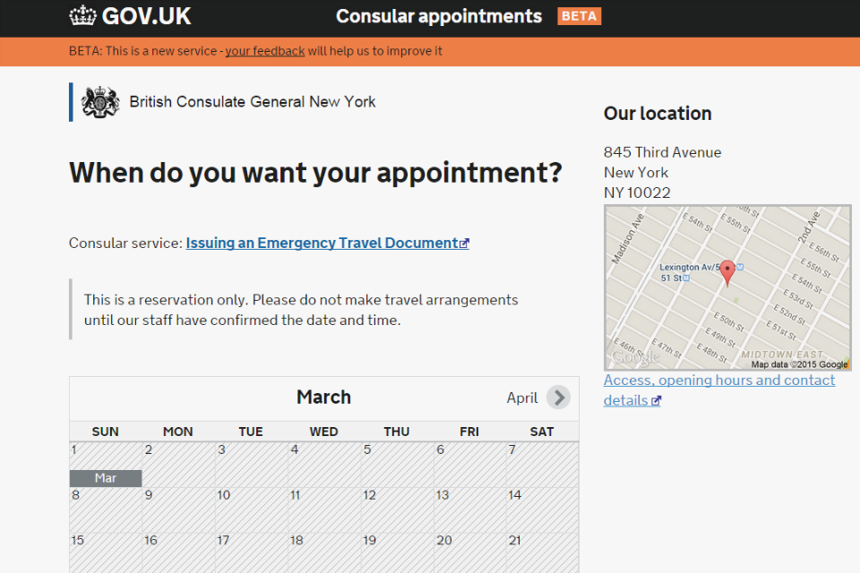 FCO launches new consular appointment booking service - GOV.UK