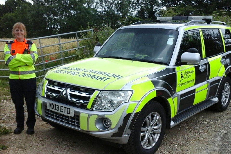 Traffic officer drives home message on how to avoid breakdowns - GOV.UK