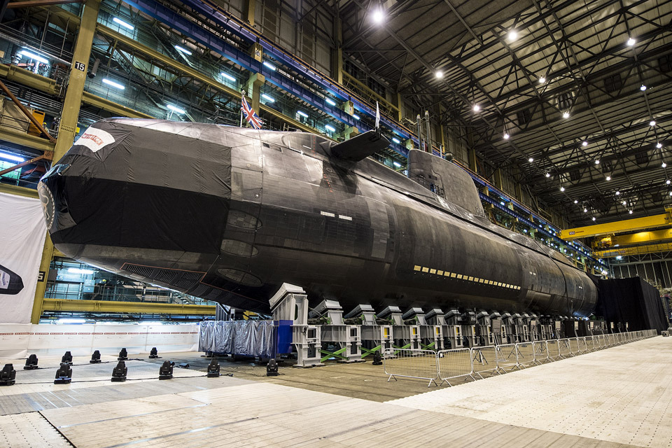 Third Astute submarine named Artful - GOV.UK