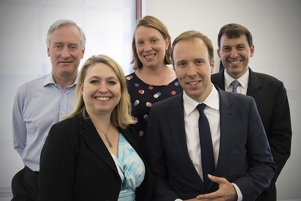 Karen Bradley welcomes DCMS Ministers - GOV.UK