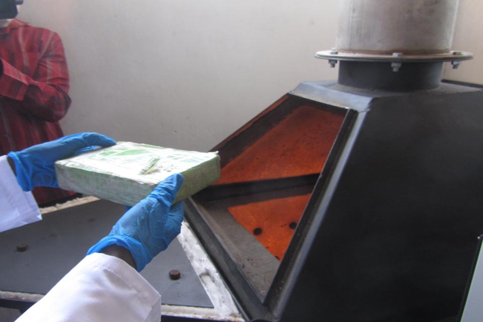 Gambia destroy drugs - GOV.UK