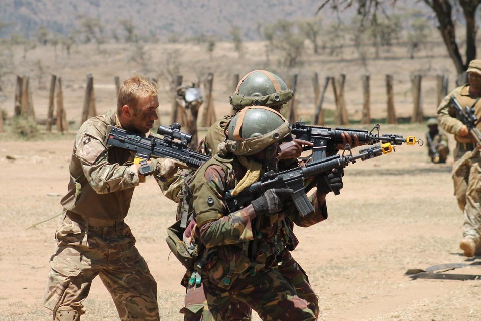 UK-Kenya conduct joint military training - GOV.UK