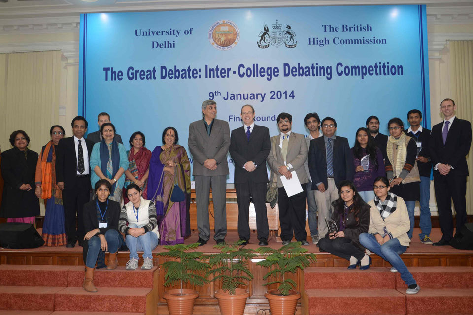 The GREAT university inter college debate: Ramjas College declared ...