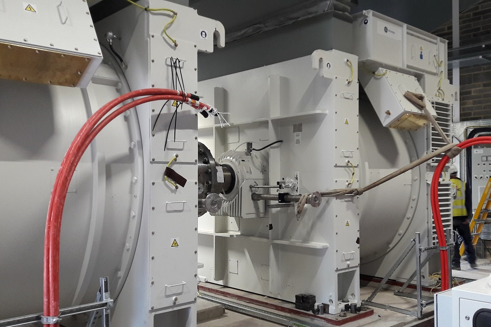 Power facilities for new aircraft carriers near completion - GOV.UK