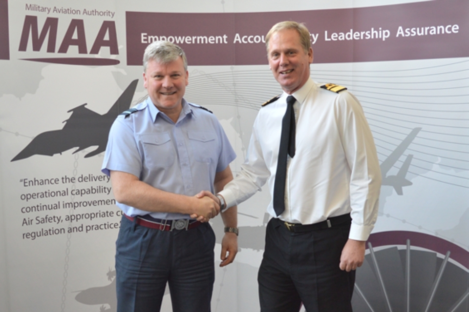 Military Aviation Authority (MAA) welcomes new Director - GOV.UK