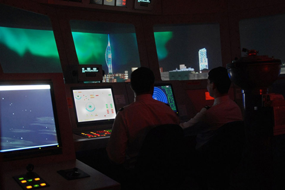 Upgraded ship simulator aids Royal Navy training - GOV.UK