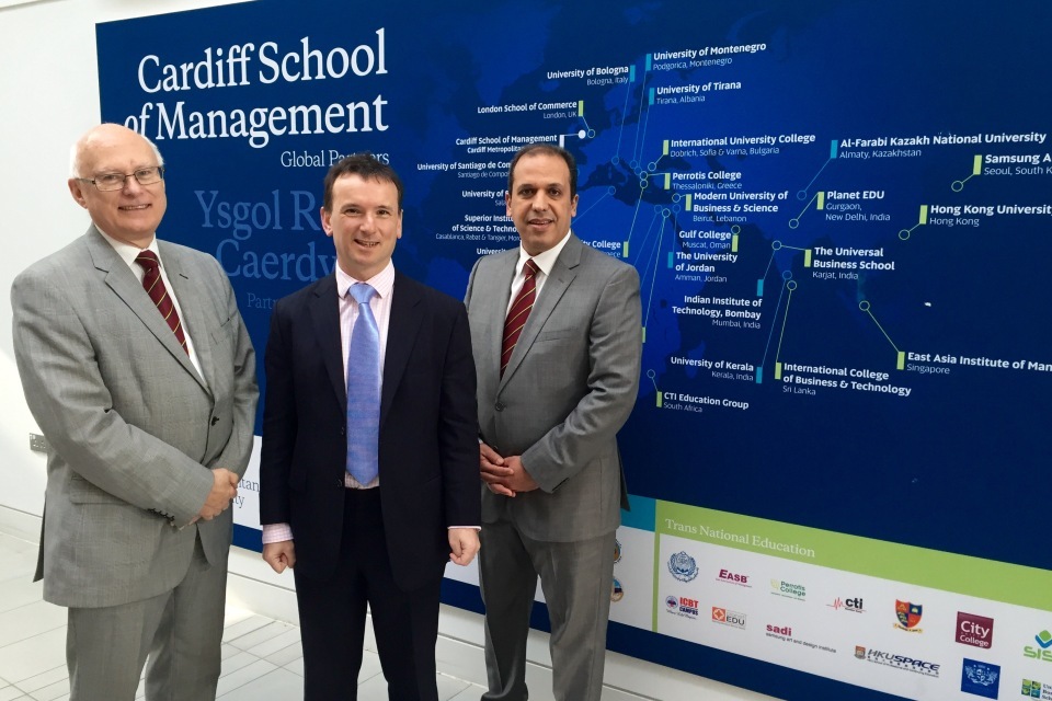 Wales Office Minister visits Cardiff Metropolitan University - GOV.UK