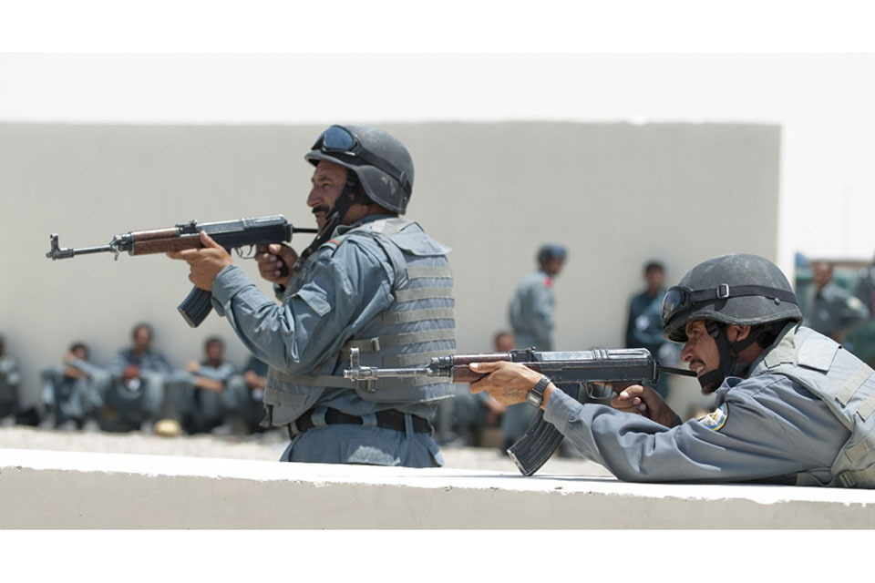 Training the Afghan Police in Helmand - GOV.UK