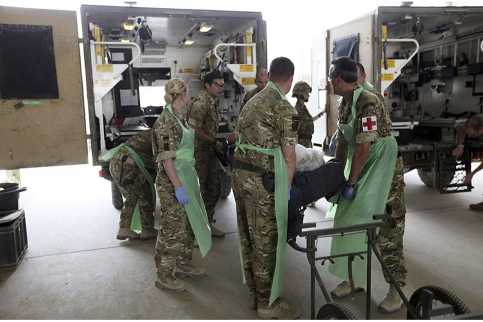 TV programme showcases military medics' work in Helmand - GOV.UK