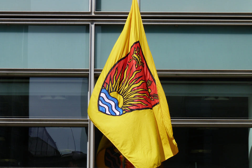 Suffolk flag flies at Department for Communities and Local Government ...