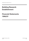 Building Research Establishment financial statements 1996 to 1997 - GOV.UK