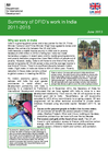 DFID India operational plan 2013 - GOV.UK