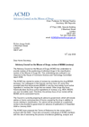ACMD letter to the Home Office: MDMA review, 2008 - GOV.UK