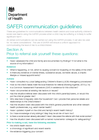 SAFER communications between health visitors and social care teams - GOV.UK