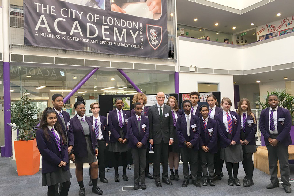 London school helps to shape Relationships and Sex education - GOV.UK