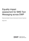 SMS Text Messaging across DWP - GOV.UK