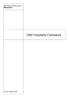 DWP Hospitality Framework - GOV.UK