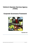 [Withdrawn] VOSA corporate governance framework - GOV.UK