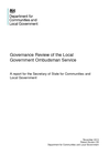 Governance review of the Local Government Ombudsman service - GOV.UK