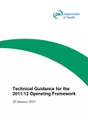 Technical guidance for the 2011/12 Operating Framework for the NHS - GOV.UK
