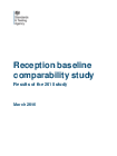 [Withdrawn] Reception baseline comparability study - GOV.UK