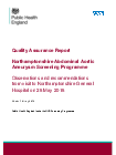 Northamptonshire: abdominal aortic aneurysm screening programme - GOV.UK