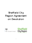 Sheffield devolution agreement - GOV.UK