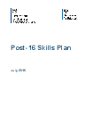 Post-16 skills plan and independent report on technical education - GOV.UK
