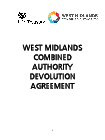 West Midlands devolution deals - GOV.UK