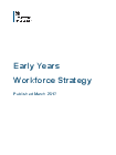 Early years workforce strategy - GOV.UK