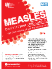 Measles: Don't let your child catch it - poster - GOV.UK