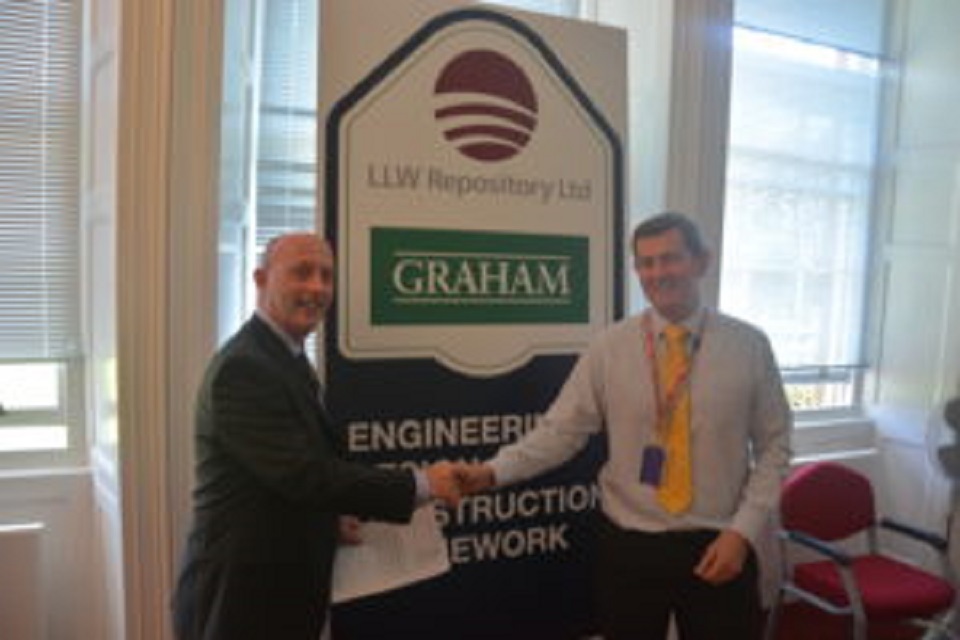 Major contract extension signed with GRAHAM Construction - GOV.UK